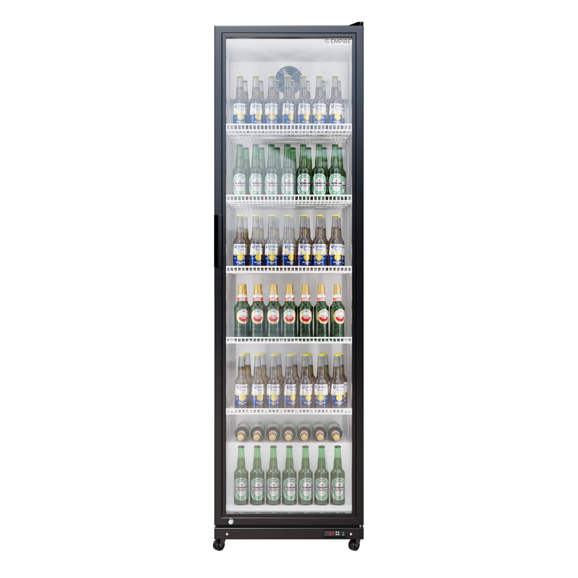 Empire Single Door Upright Display Cooler – Commercial Glass Door Frid ...