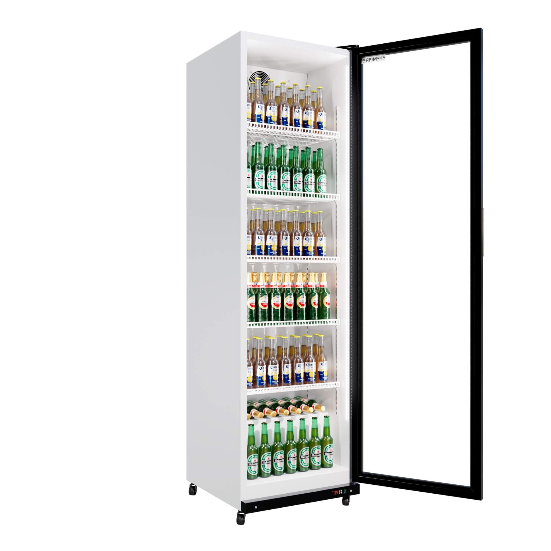 Empire Single Door Upright Display Cooler – Commercial Glass Door Frid ...