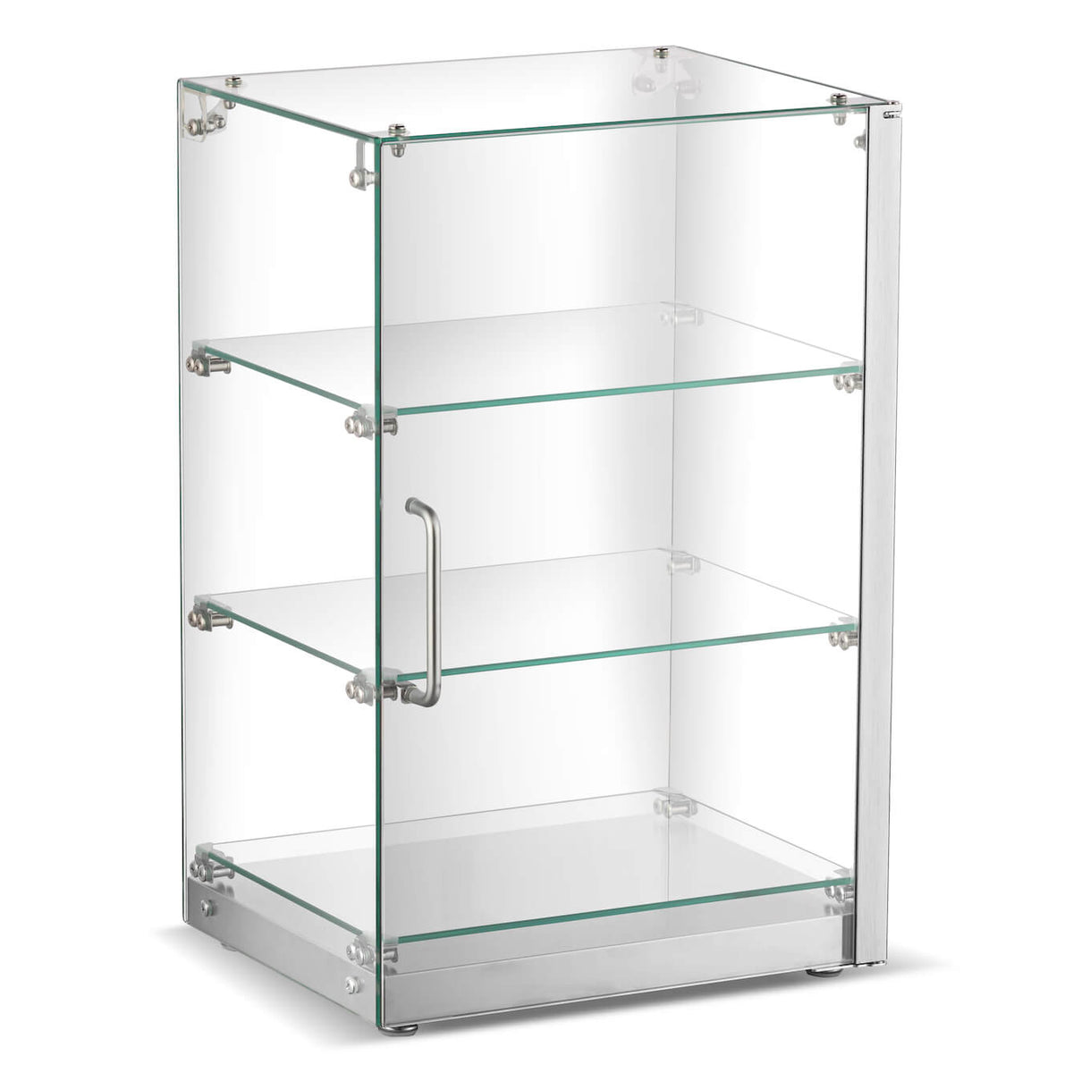 Empire Flat Glass Countertop Display Case – Ambient Commercial Showcas ...