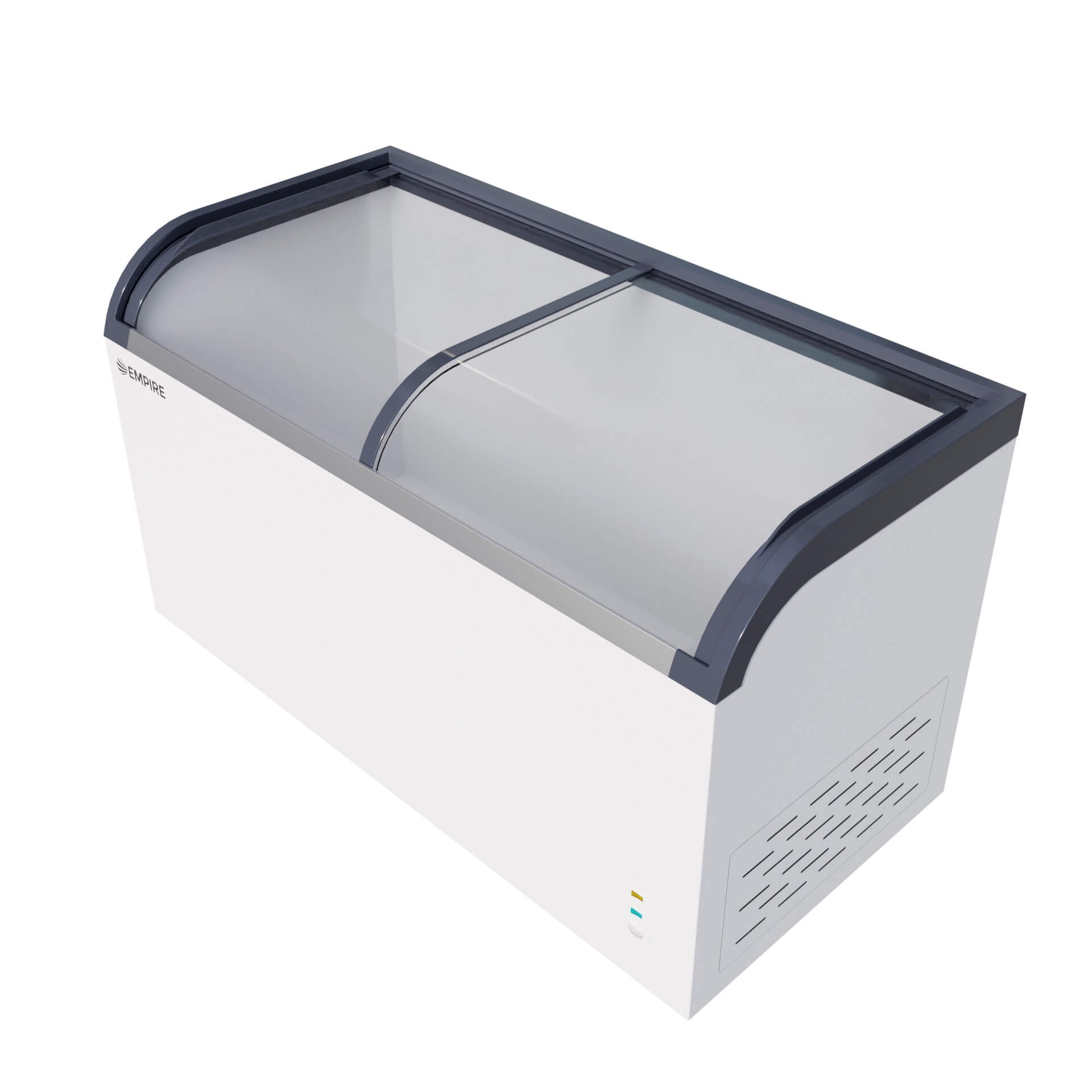 Empire Sliding Curved Glass Lid Display / Ice Cream Chest Freezer 445 ...
