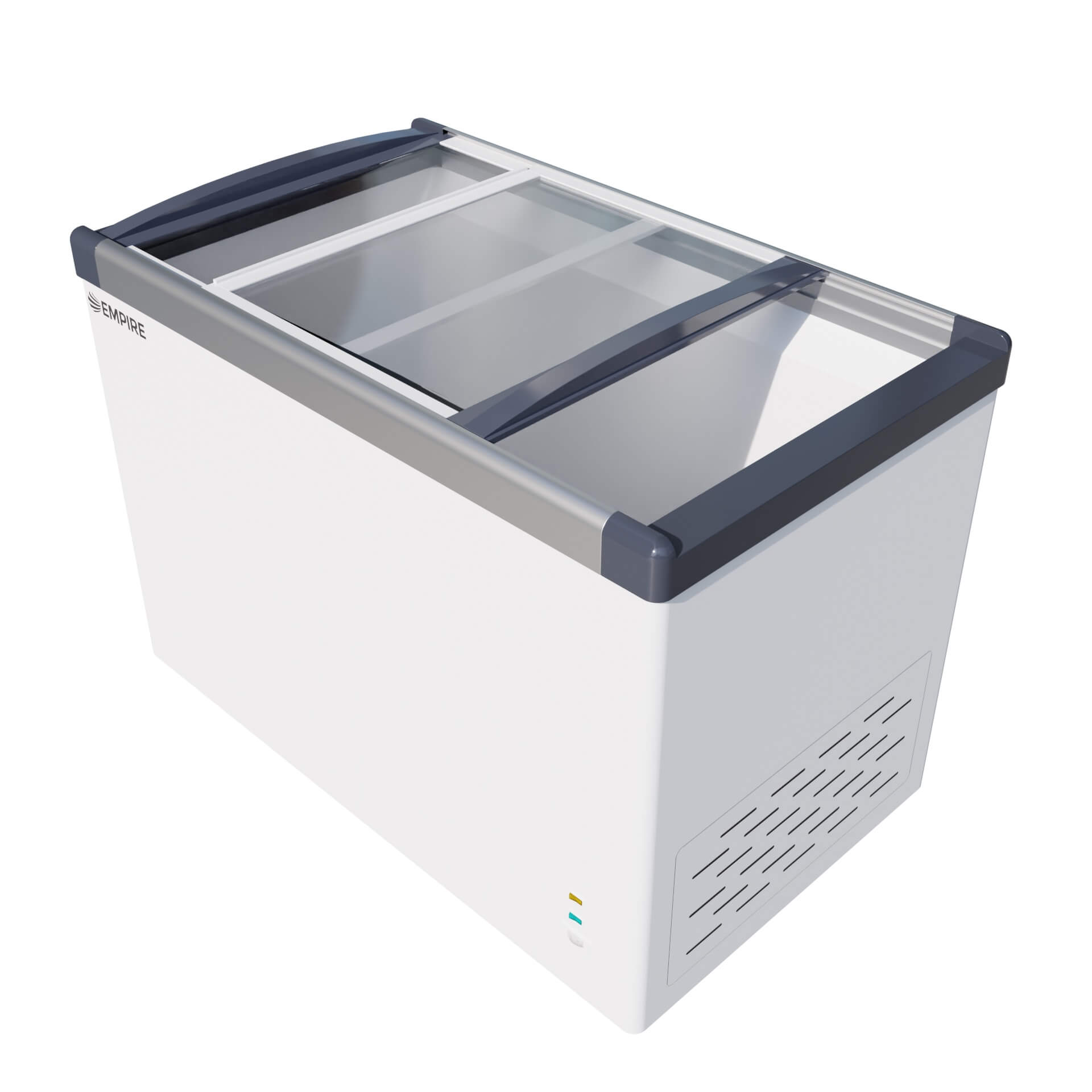 Empire Sliding Glass Lid Display / Ice Cream Chest Freezer 355 Litre C ...
