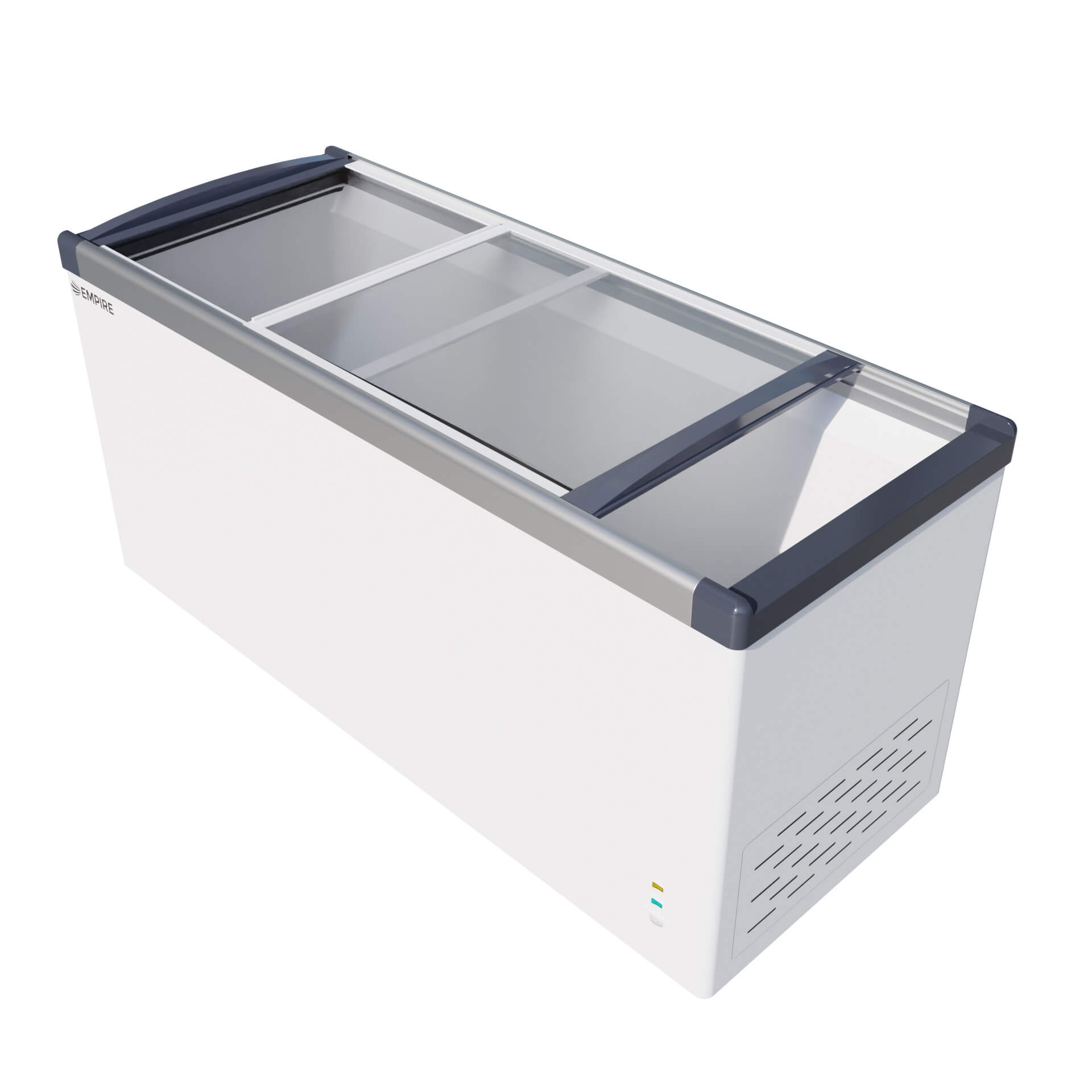 Empire Sliding Glass Lid Display / Ice Cream Chest Freezer 545 Litre C ...