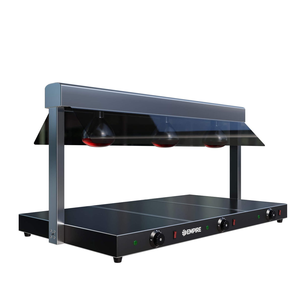 Empire Triple Lamp Heated Display Carvery with Heated Ceramic Glass Ba ...
