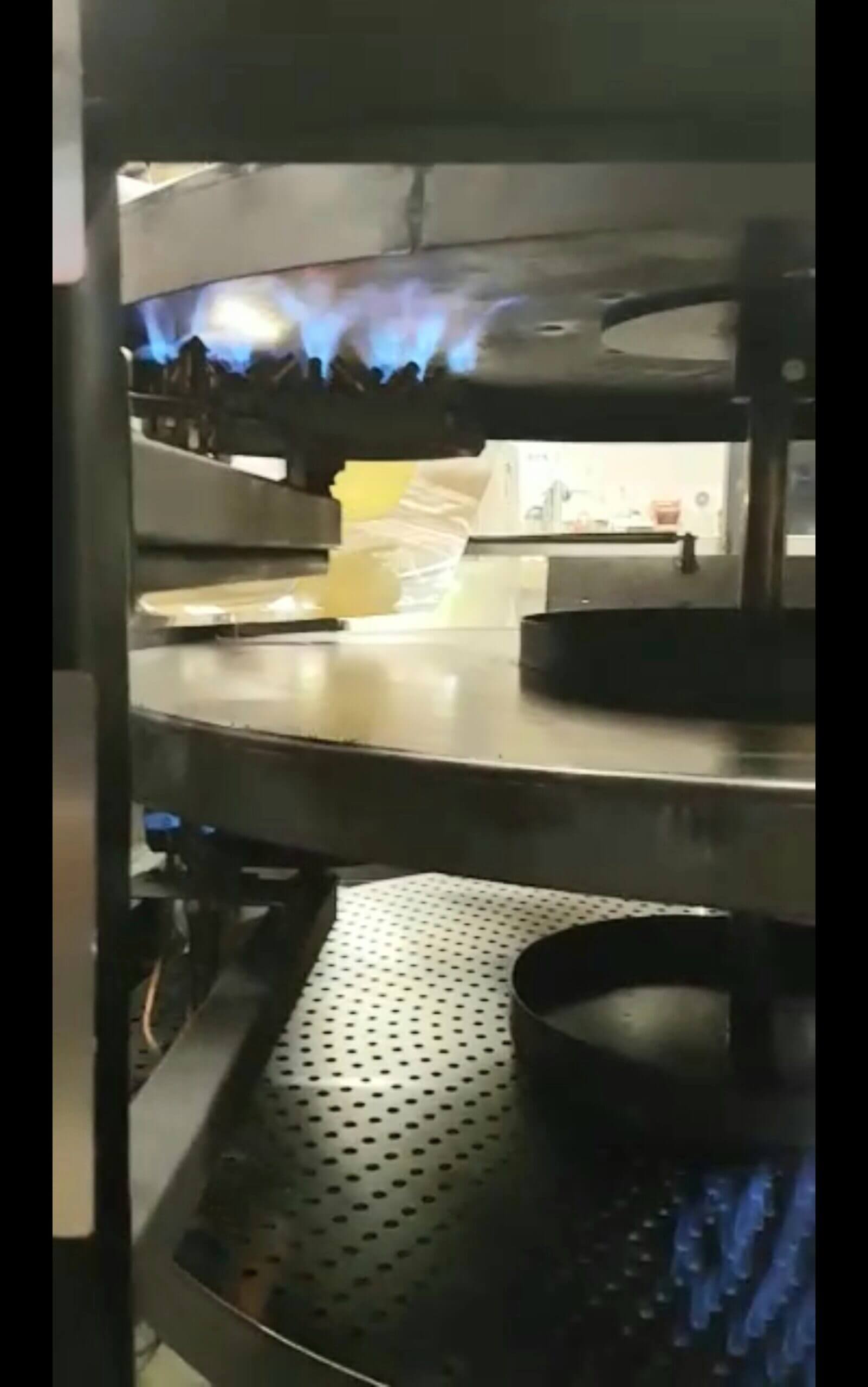 Rotoquip Commercial Automatic Chapati Machine 3 Tier Gas Disc Oven 700 ...