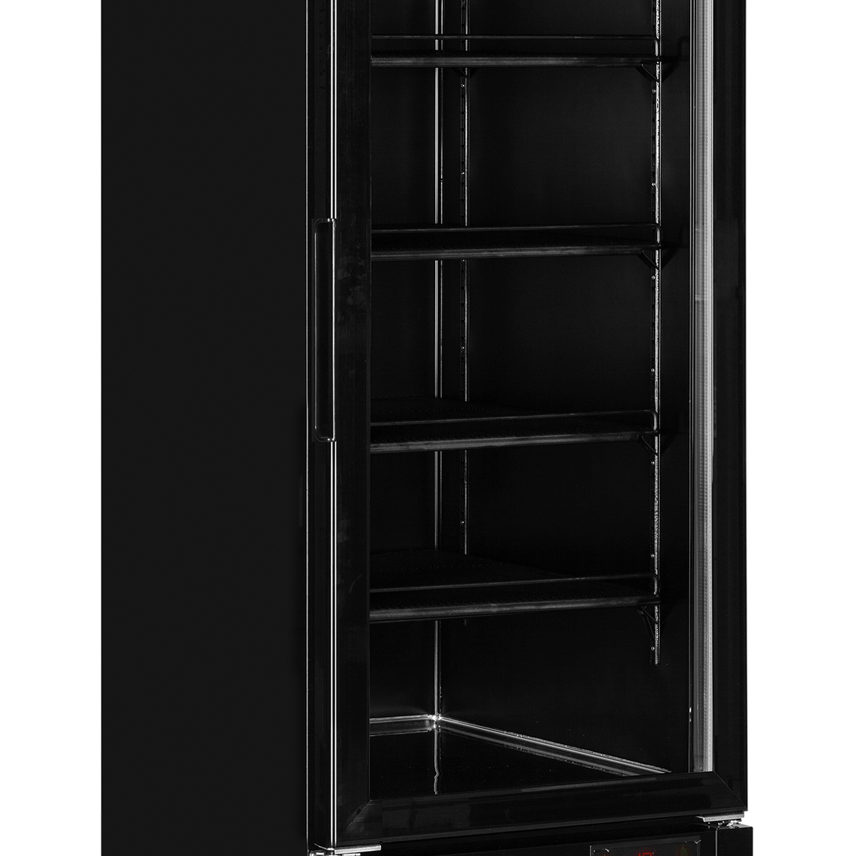 Tefcold Glass Door Display Freezer - LGF2500 Black – Empire Supplies