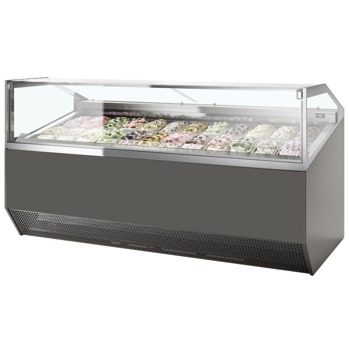 Isa Ventilated Scoop Ice Cream Display - SUPER CAPRI 12 – Empire Supplies