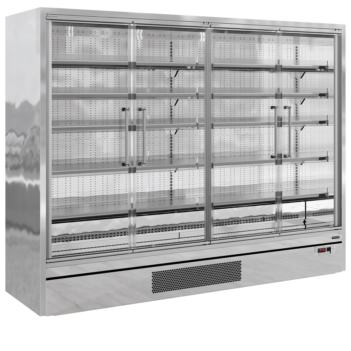 Tefcold Multideck With Doors - Galaxy+ GP26FGD SS – Empire Supplies