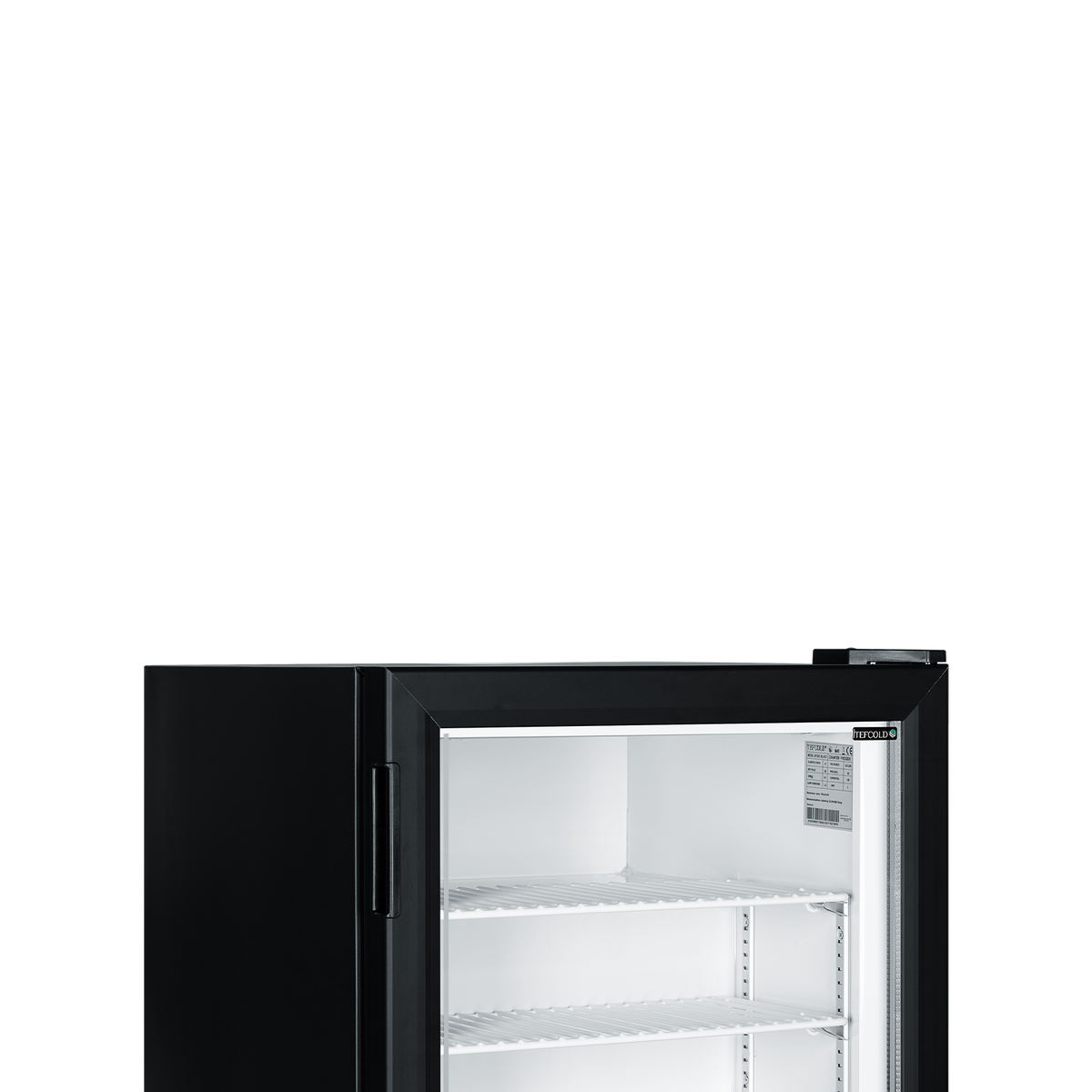 Tefcold Glass Door Display Freezer - UF50G Black – Empire Supplies