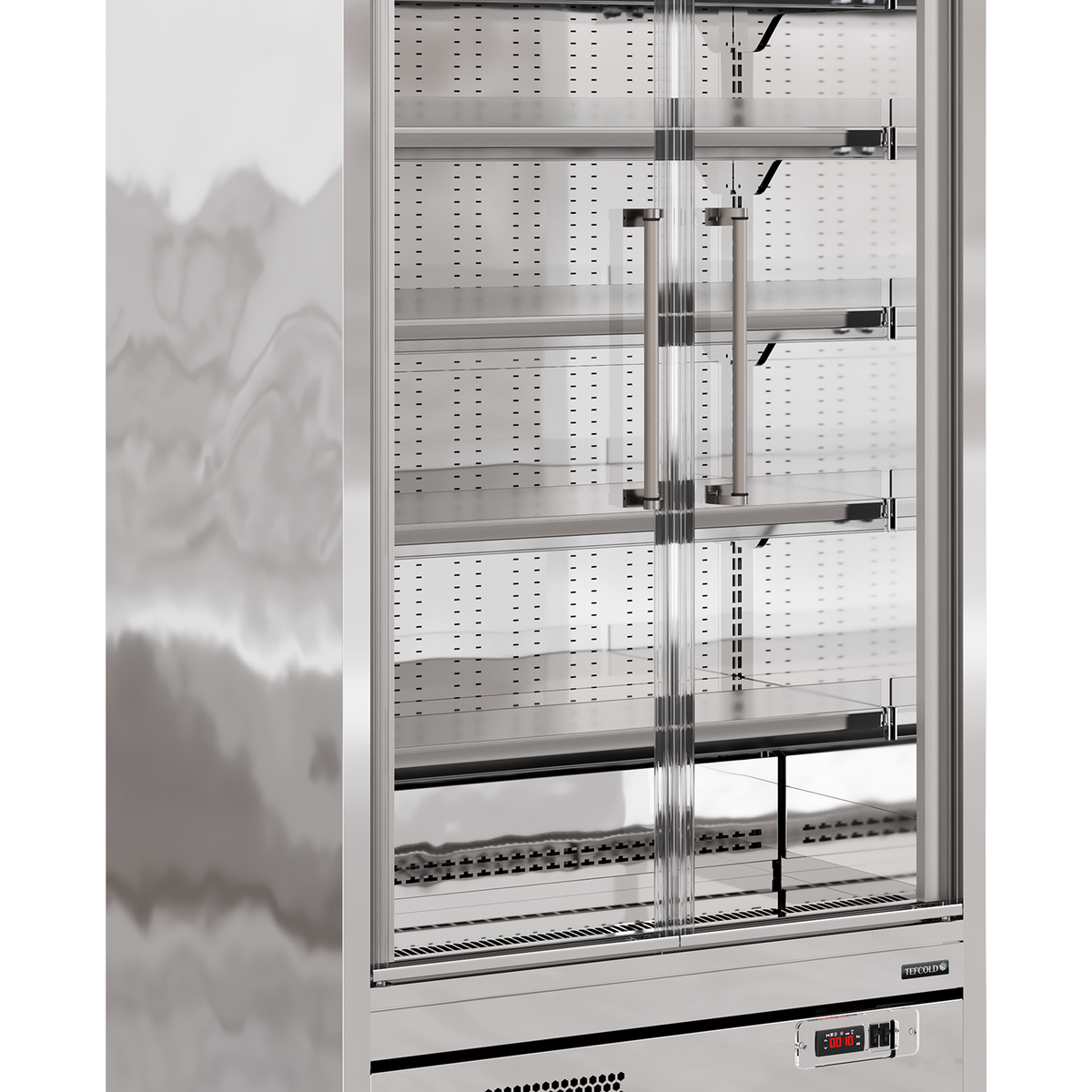 Tefcold Multideck With Doors - Galaxy+ GP10FGD SS – Empire Supplies