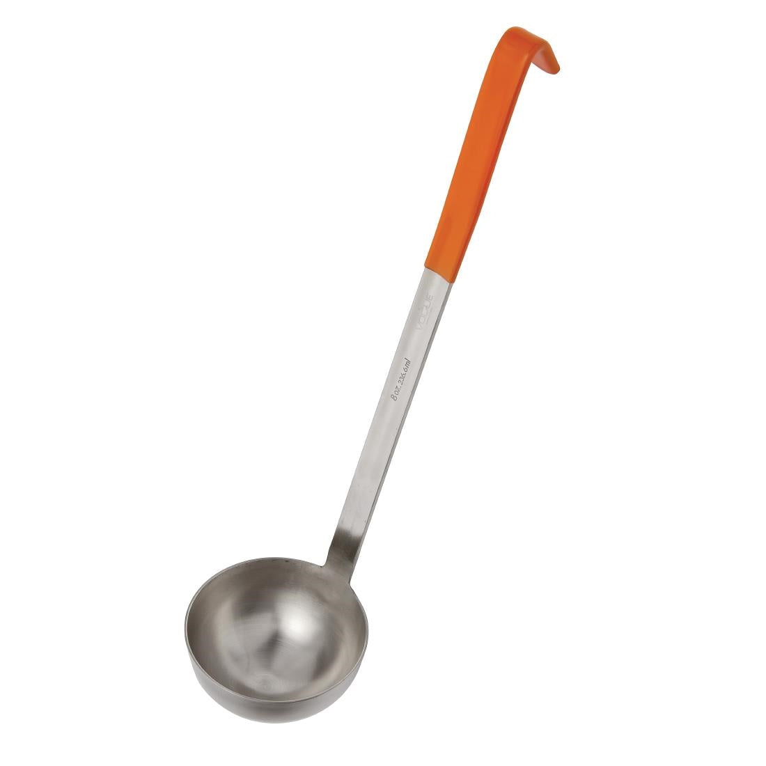 Vogue Heavy Duty Colour Coded Ladle Orange 237ml - CD149 – Empire Supplies