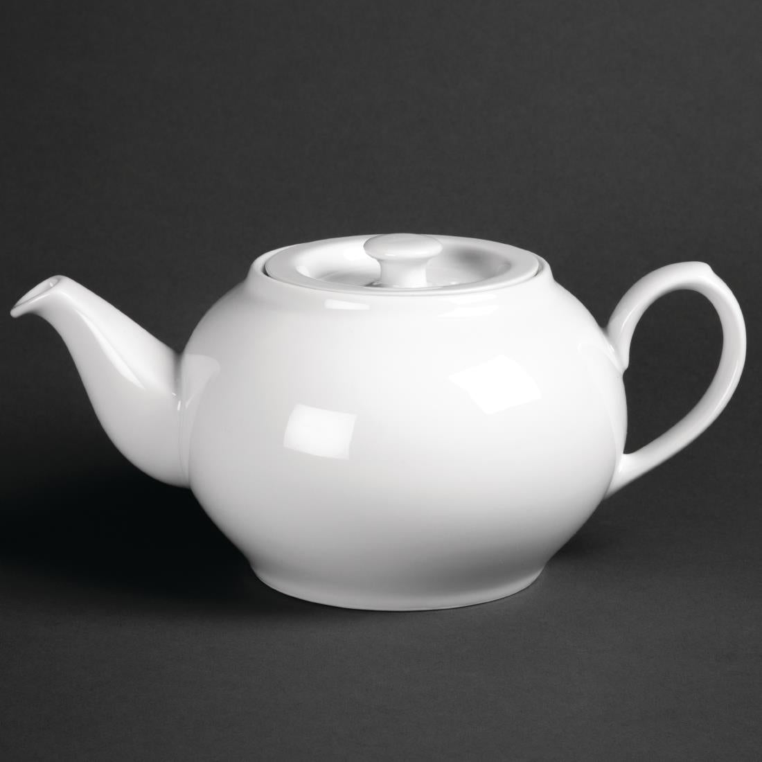 Royal Porcelain Oriental Teapot with lid 1Ltr - CG125 – Empire Supplies