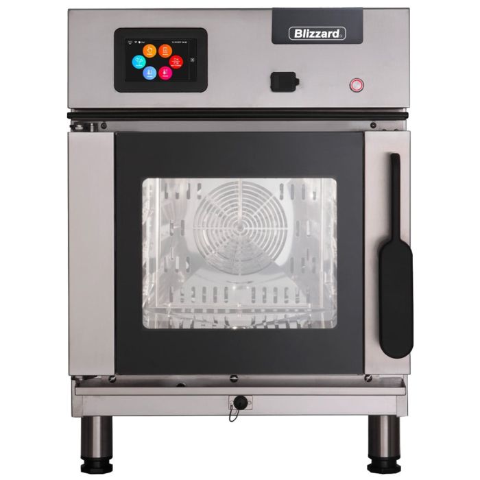Blizzard Compact Combi Oven – 4 x GN 1/1 Grid Commercial Combination O ...