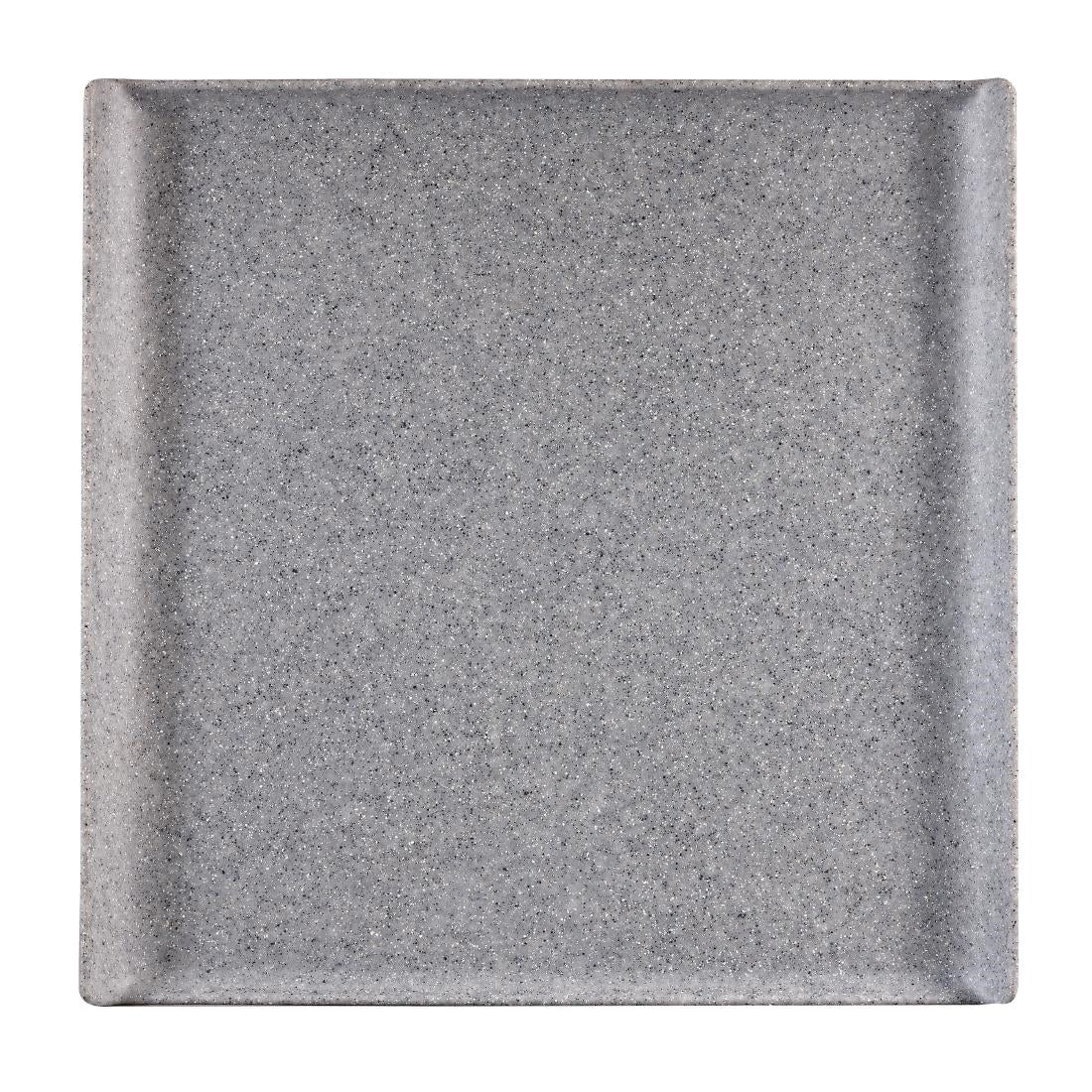 Churchill Melamine Square Trays Granite 303mm (Pack of 4) - CY772 ...