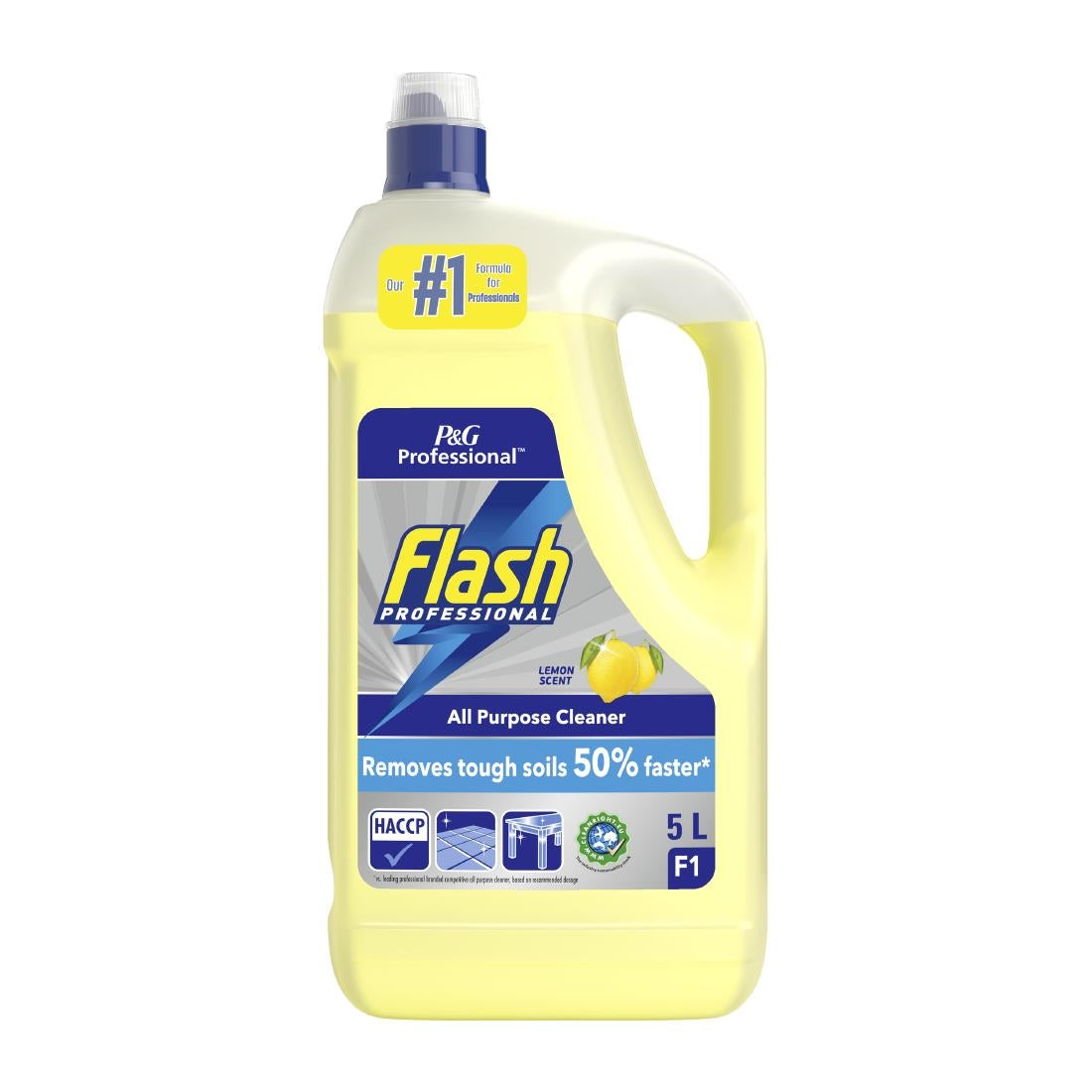 Flash Professional All-Purpose Cleaner Lemon (Pack of 2 x 5Ltr) - DX54 ...