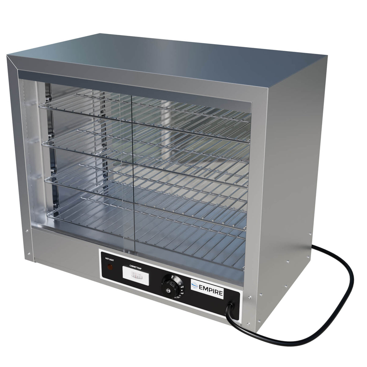 Empire Heated Pie Cabinet Countertop Display Warmer 640mm Wide - DH-58 ...