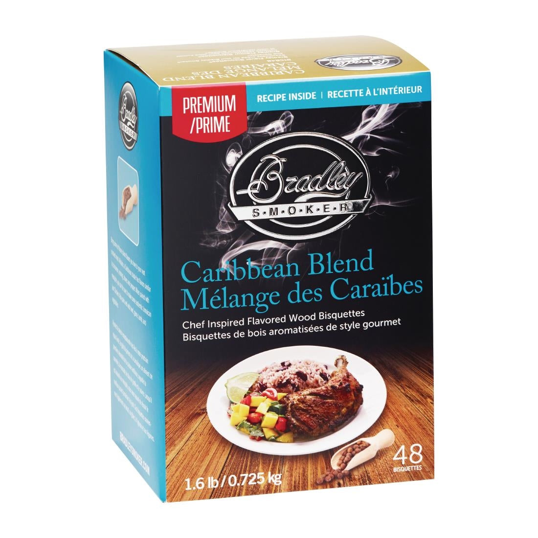 Bradley Food Smoker Caribbean Blend Premium Flavour (Pack of 48) - FE6 ...