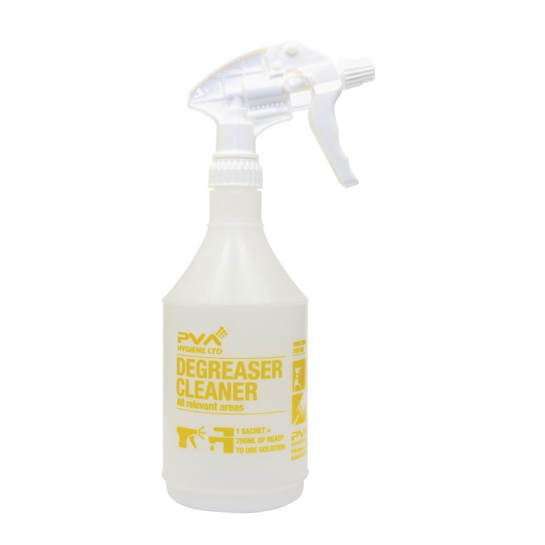 PVA Hygiene Degreaser Trigger Spray Bottle 750ml - FE767 – Empire Supplies