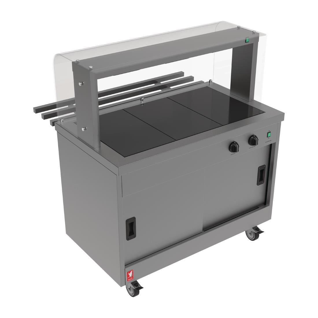 Falcon Hot Cupboard Servery Counter FC3-ST - FS017 – Empire Supplies