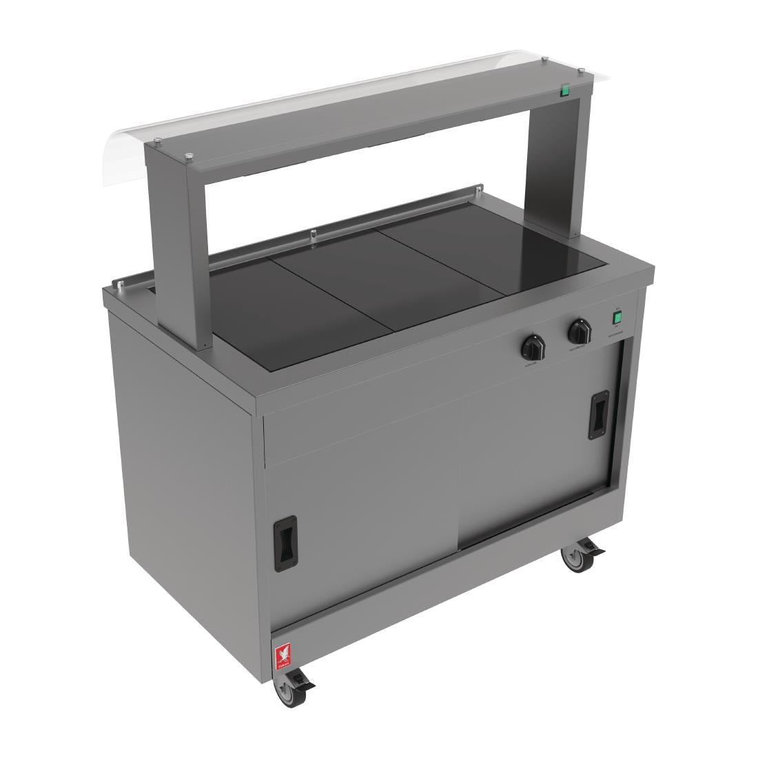 Falcon Hot Cupboard Servery Counter FC3-P - FS018 – Empire Supplies