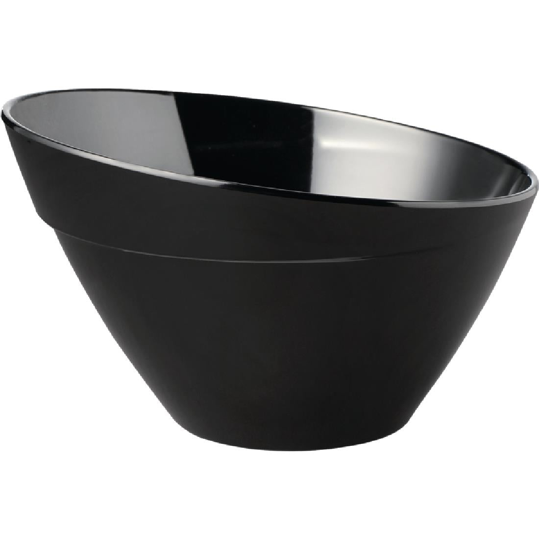 APS Balance Melamine Bowl Black 210mm - GK847 – Empire Supplies