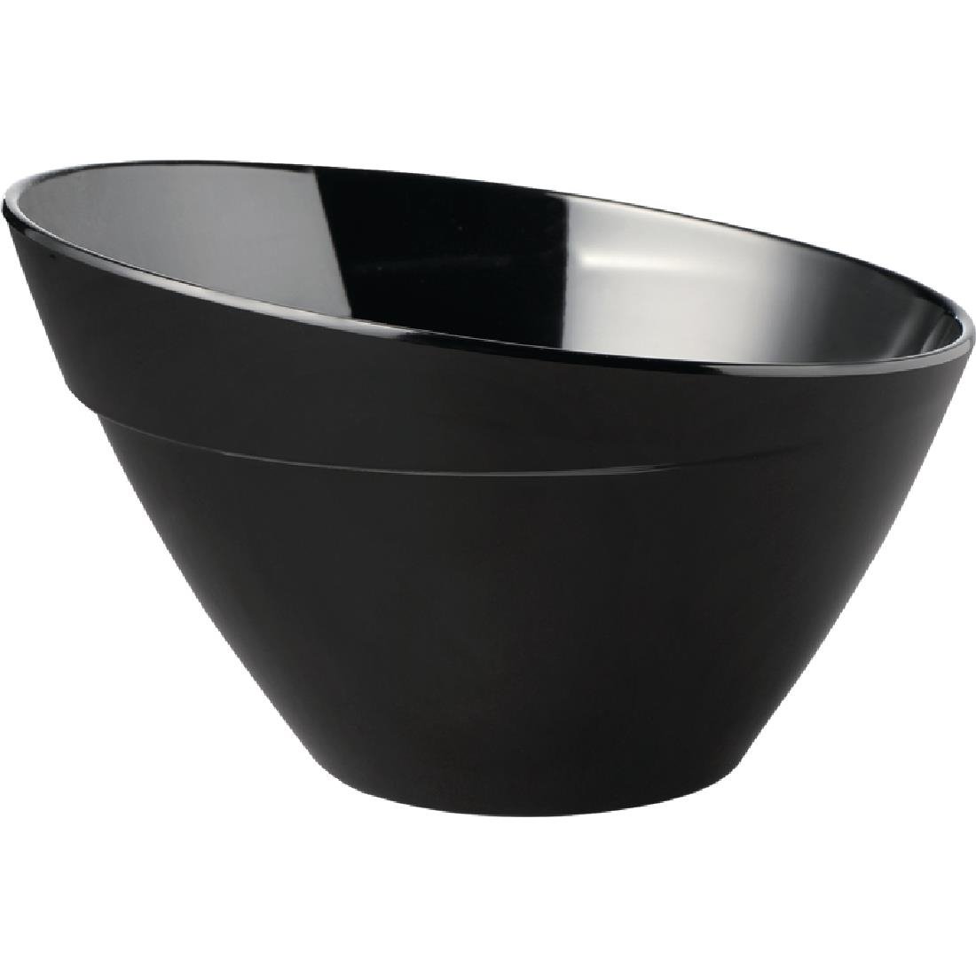 APS Balance Melamine Bowl Black 245mm - GK848 – Empire Supplies