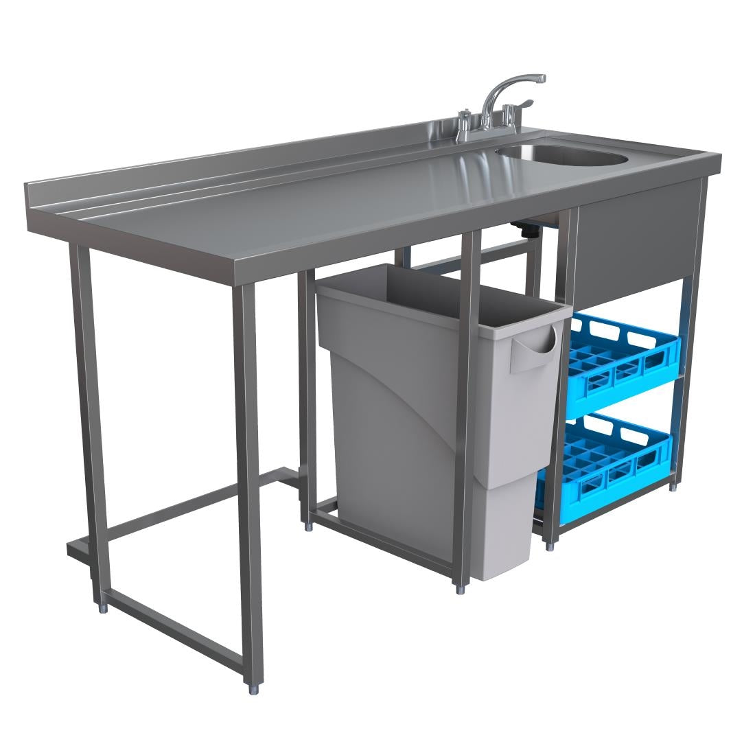 Parry Modular Bar Glass Wash Station MB-GS5 - HS344 – Empire Supplies