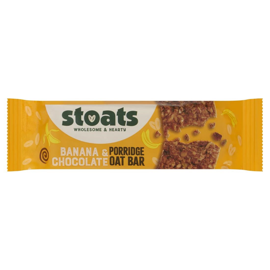 Stoats Banana & Chocolate Oat Bars 42g (Pack of 24) - HS861 – Empire ...