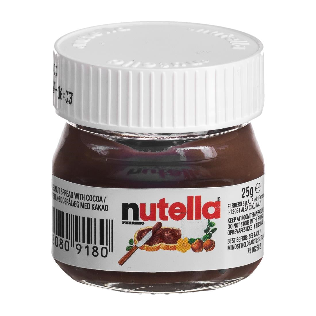 Nutella Mini Jars 25g (Pack of 64) - HT350 – Empire Supplies