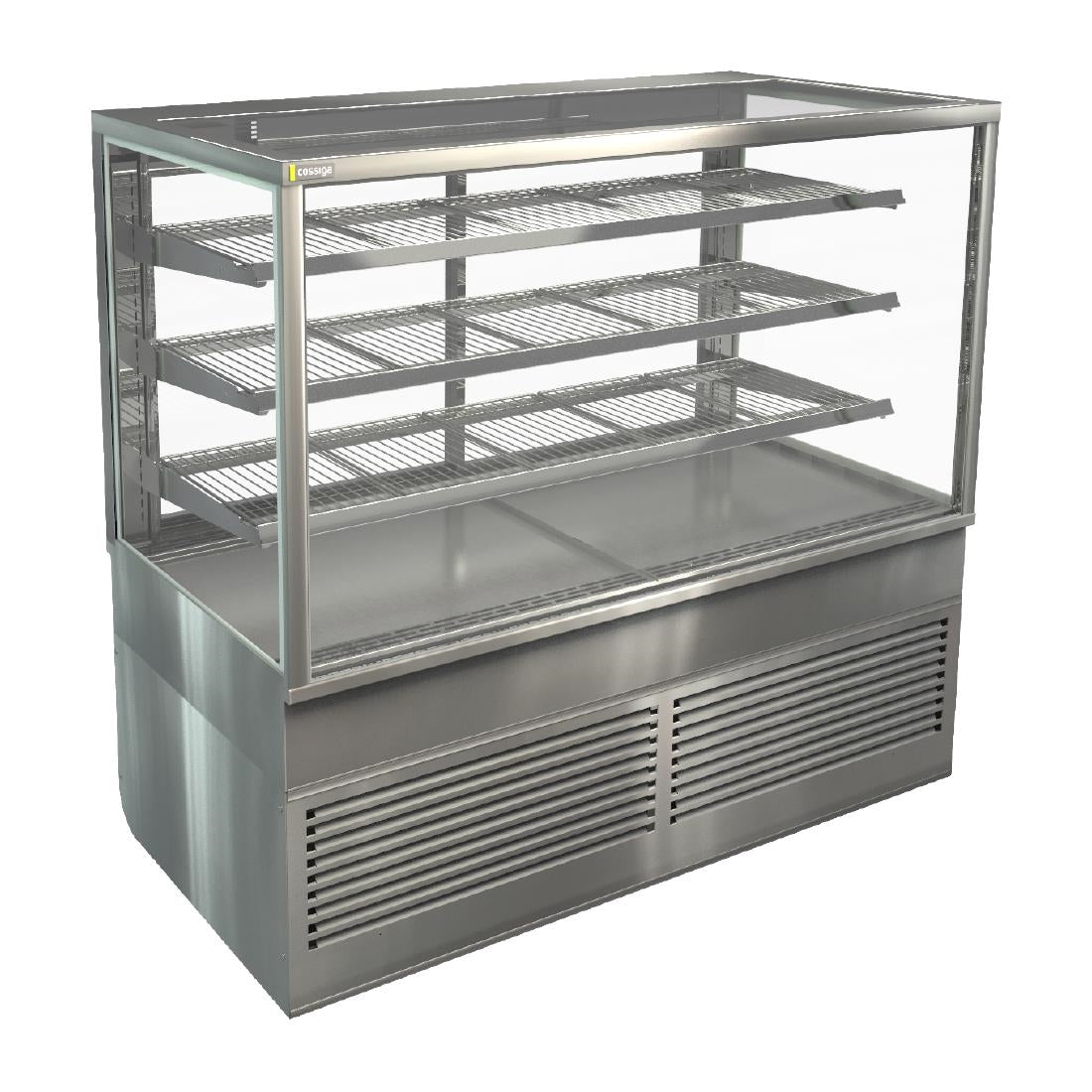 Cossiga Tower BTG Freestanding Multideck Display Fridge w/Rear Sliding ...