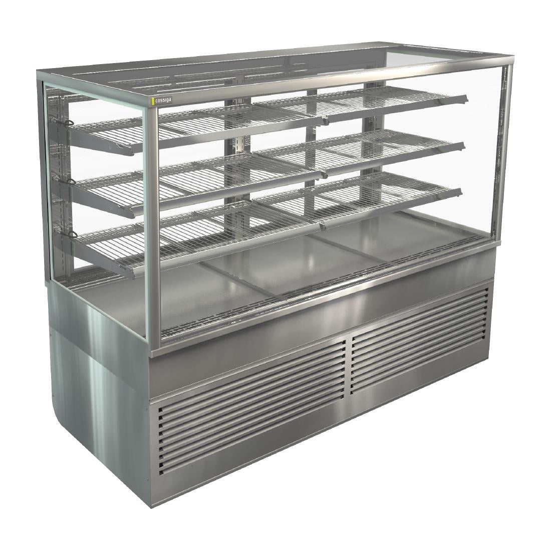 Cossiga Tower BTG Freestanding Multideck Display Fridge w/Rear Sliding ...