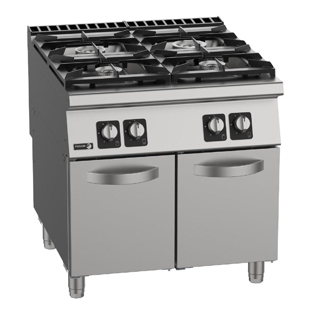 Fagor 900 Series 4 Burner Gas Oven Range 37.1kW - HY827 – Empire Supplies