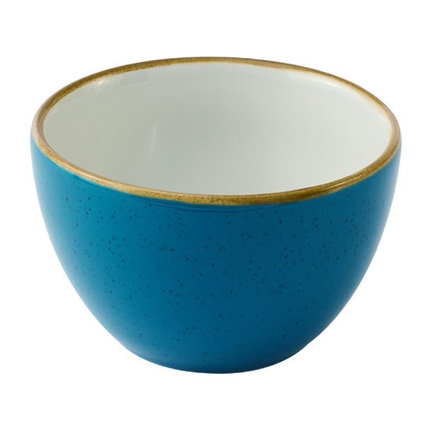 Churchill Stonecast Java Blue Profile Sugar Bowls 236ml (Pack of 12 ...