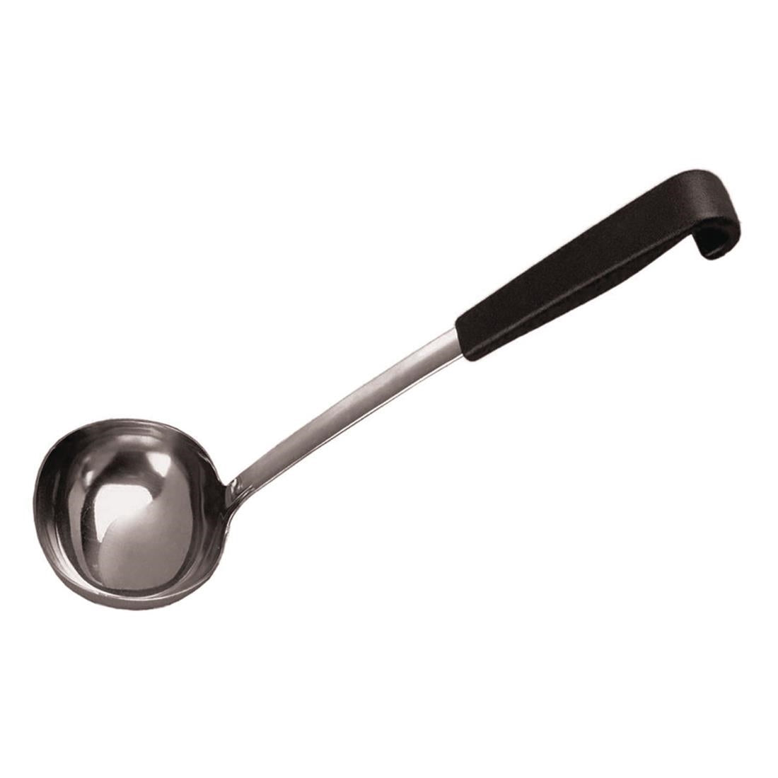 Mermaid Le Buffet Black Handled Soup Ladle 196ml - J780 – Empire Supplies