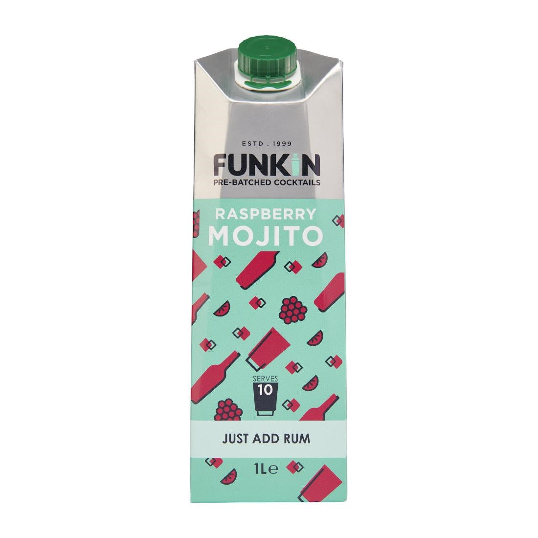 Funkin Raspberry Mojito Mixer 1Ltr - KA261 – Empire Supplies