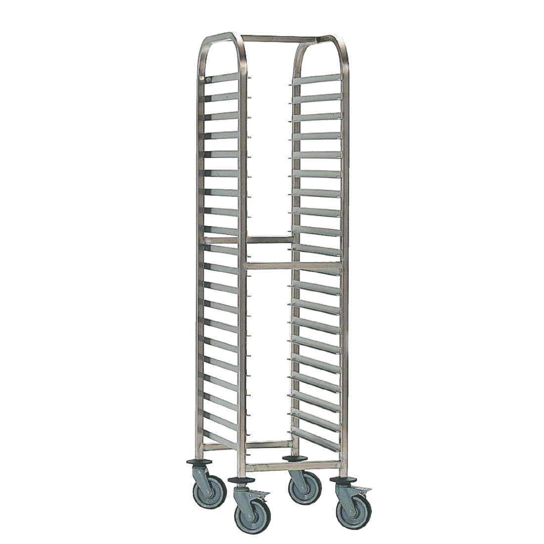 Matfer Bourgeat Full Gastronorm Racking Trolley 20 Shelf - P073 ...