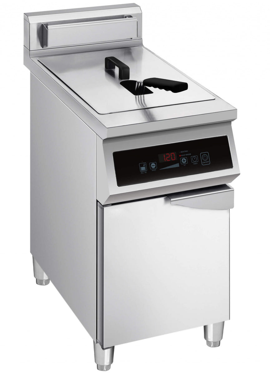 Empire 30 Litre Induction Fryer Floor Standing with Cabinet - EMP-IF30 ...