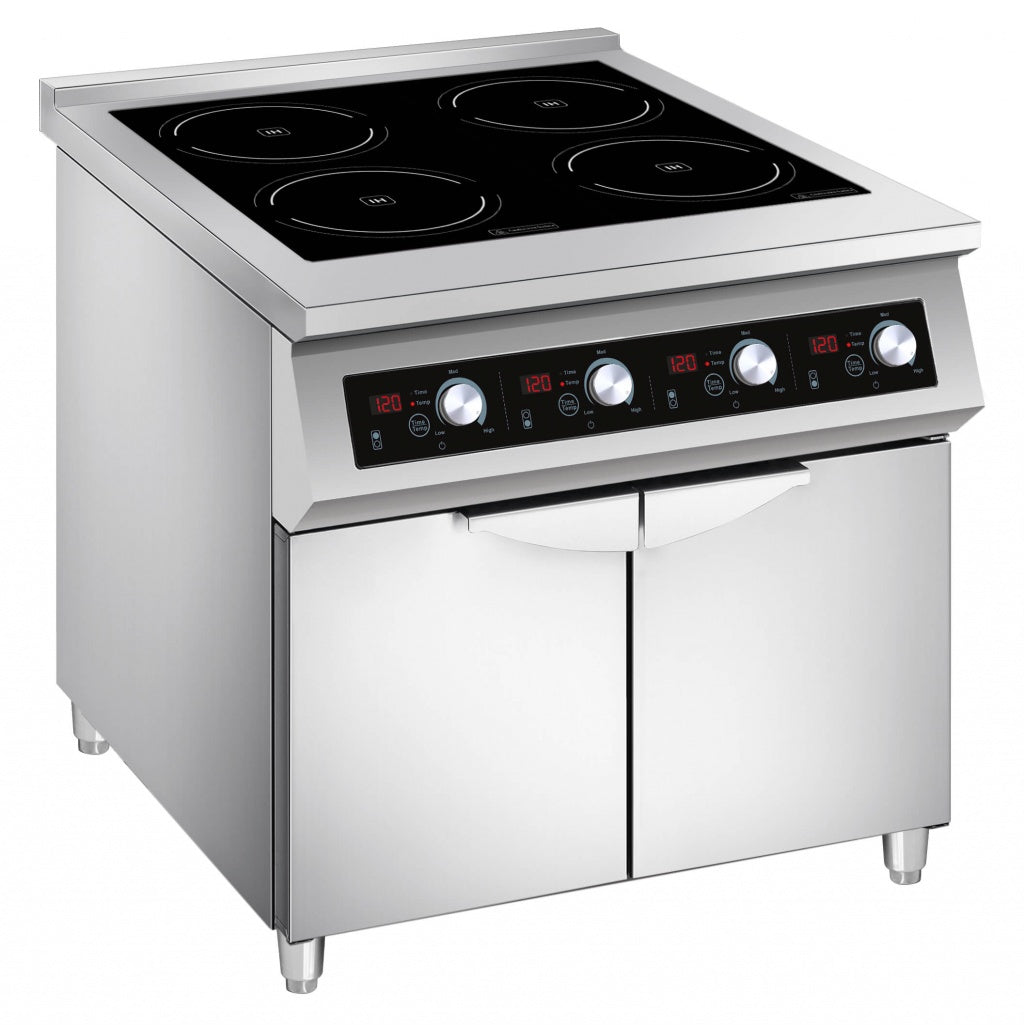 Empire 4 Hob Induction Range Floor Standing 4 x 5kw - EMP-IR4 – Empire ...