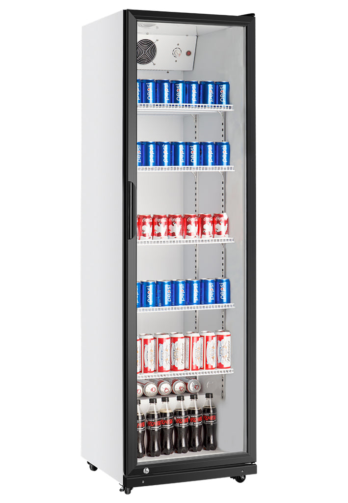 Empire Single Door Upright Display Cooler Fridge Merchandiser - SS-P39 ...