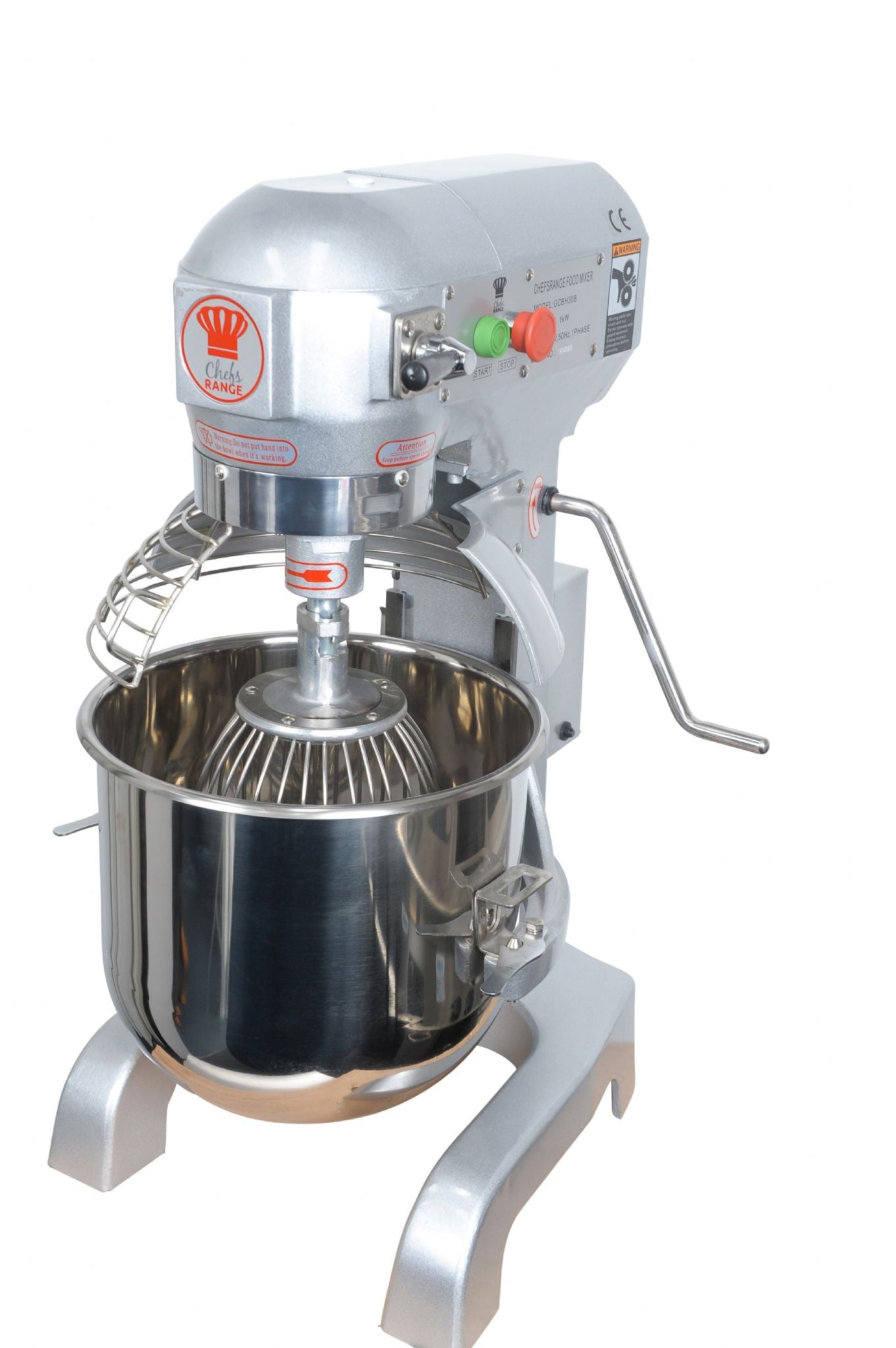 Chefsrange 10 Ltr Counter Top Heavy Duty Planetary Mixer 3 Speed - AD10 ...