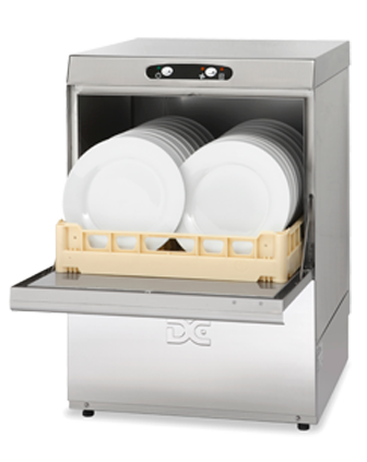 DC Economy Range ED50D Dishwasher with Drain Pump 500mm Rack 18 Plates ...