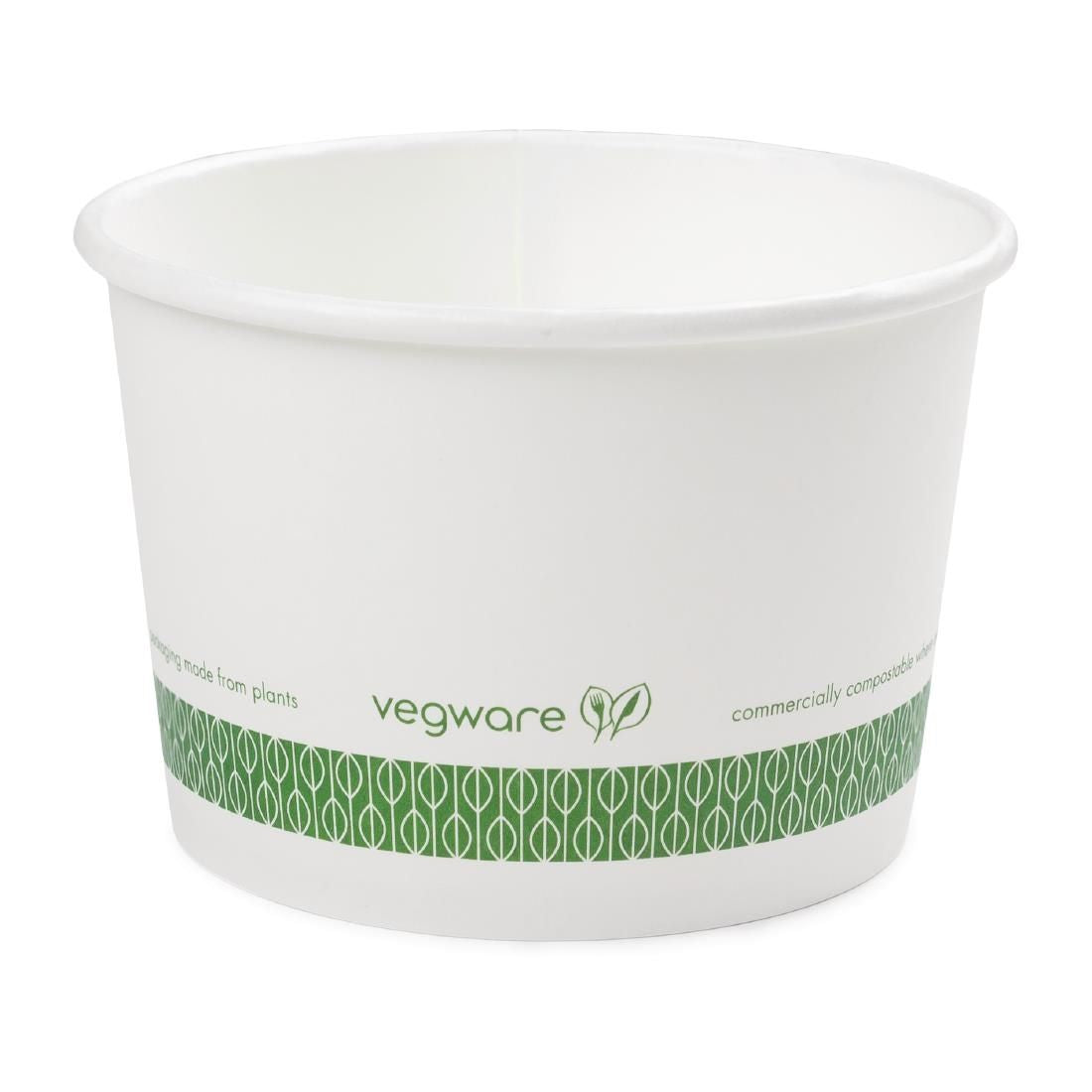 Vegware Compostable Hot Food Pots 455ml / 16oz Pack of 500 - GF047 ...